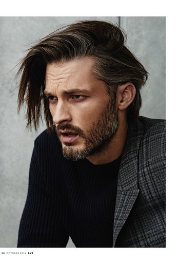 Ben Hill Models Ermenegildo Zegna for OUT Magazine – The Fashionisto