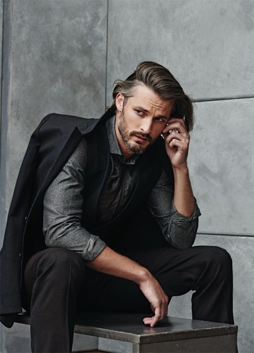 Ben Hill Models Ermenegildo Zegna for OUT Magazine – The Fashionisto