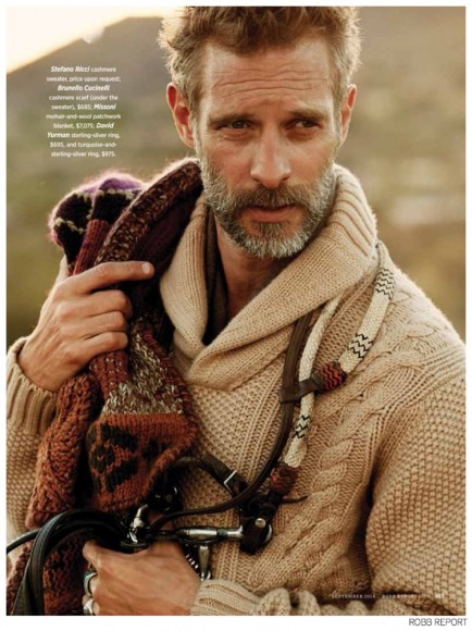 Ben Shaul Goes Western for Robb Report – The Fashionisto