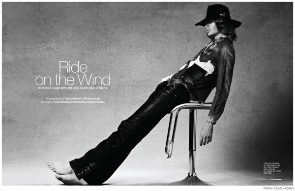 Cameron Keesling is a Modern-Day Jim Morrison for Arena Homme+ Korea ...