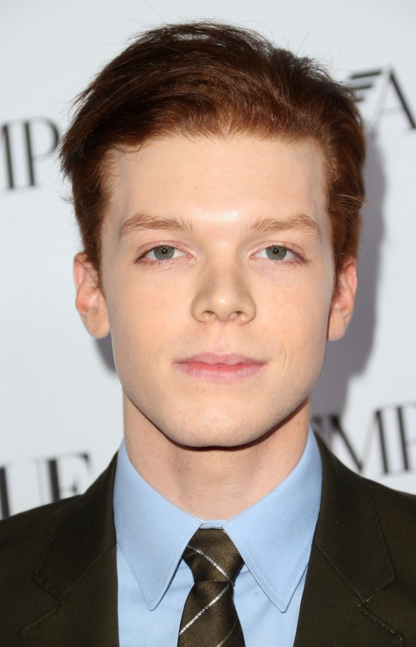 Cameron Monaghan Makes Classic Blue & Brown Style Statement in Emporio ...