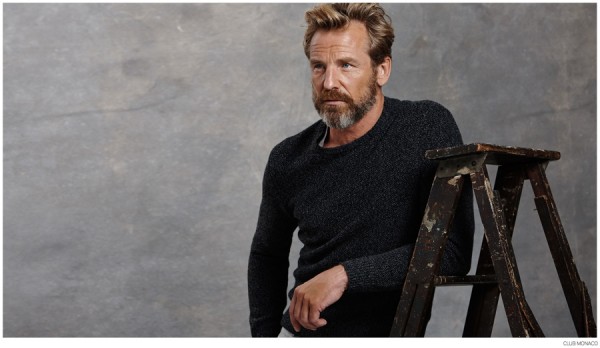 Rainer Andreesen Models Italian Cashmere Essentials for Club Monaco ...