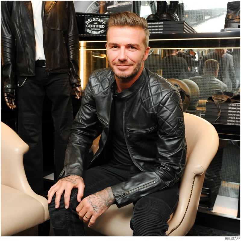David Beckham + Belstaff Celebrate Peter Lindbergh's Photography Book ...