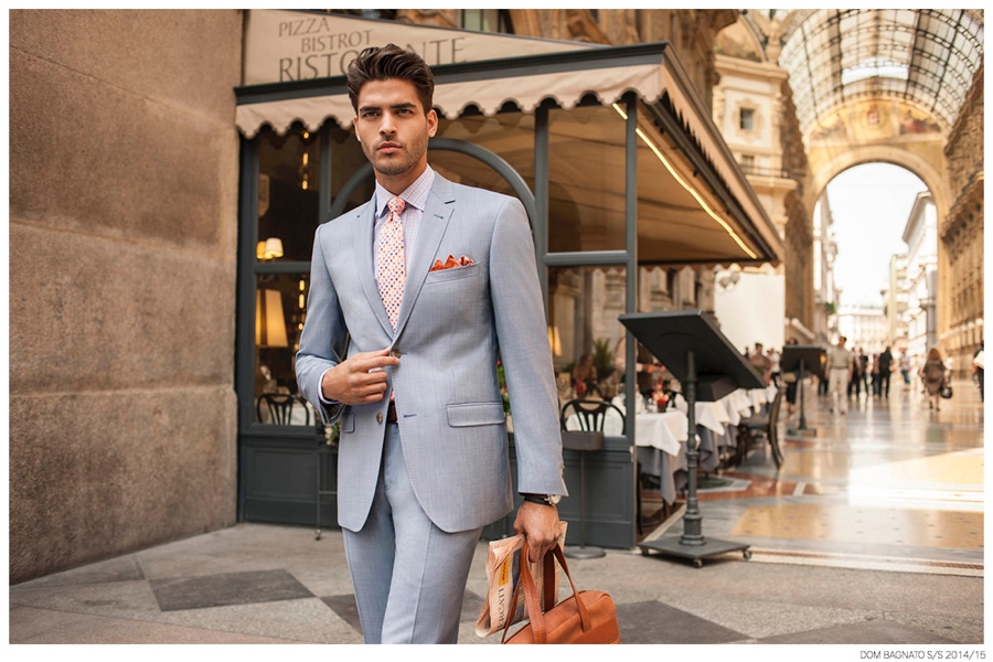 Dom Bagnato Travels to Milan to Highlight Italian-Inspired Suiting for ...