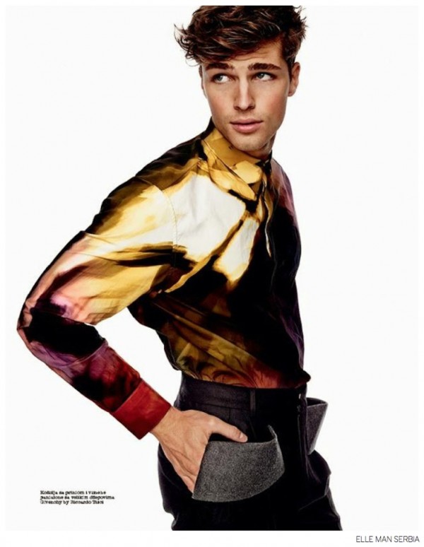 Edward Wilding Covers Elle Man Serbia September 2014 Issue – The ...