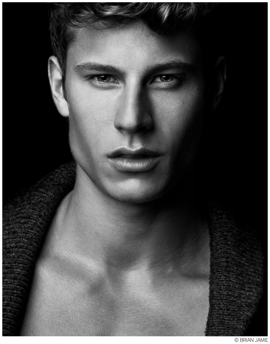 Eian Scully Hits the Studio with Brian Jamie – The Fashionisto