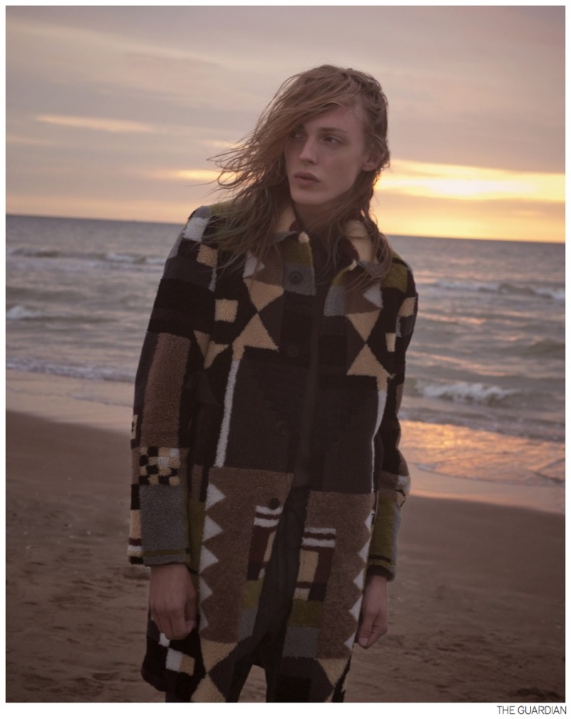 Erik Andersson Stars in a Fall Beach Editorial for The Guardian – The ...