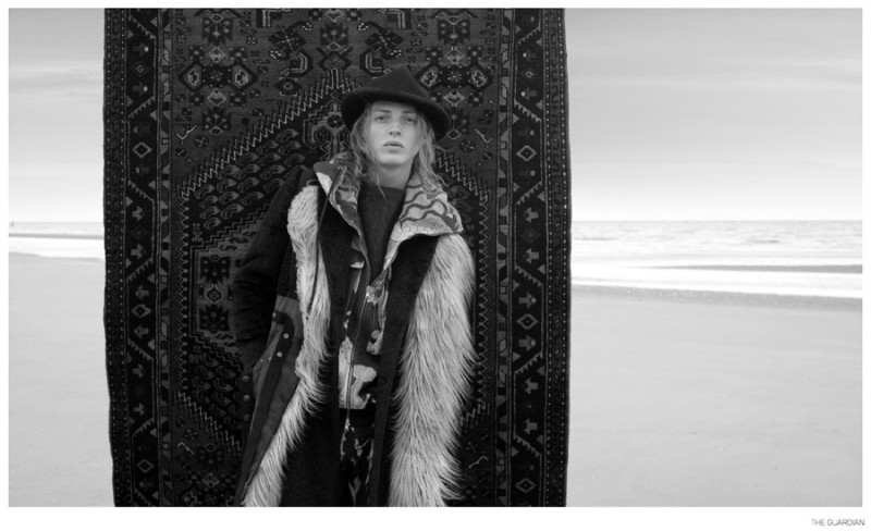 Erik Andersson Stars in a Fall Beach Editorial for The Guardian – The ...