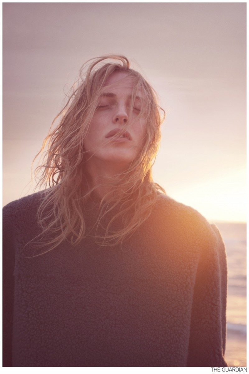 Erik Andersson Stars in a Fall Beach Editorial for The Guardian – The ...