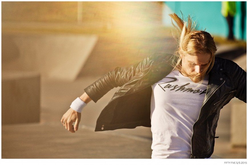 Caspar Peteus Models Denim for Fifty Five Spring/Summer 2015 – The ...