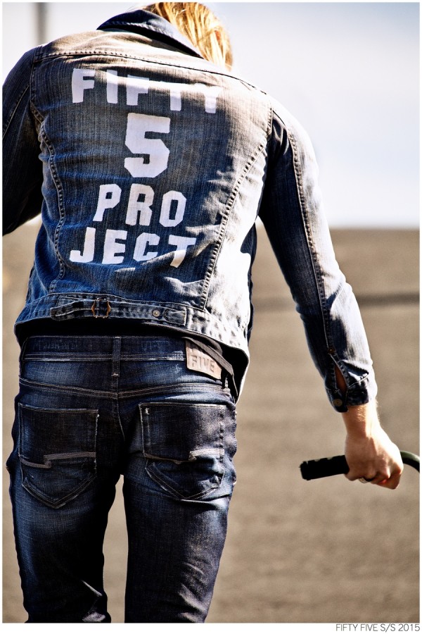 Caspar Peteus Models Denim for Fifty Five Spring/Summer 2015 – The ...
