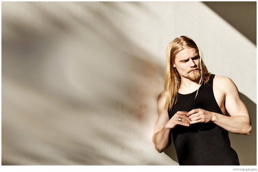 Caspar Peteus Models Denim for Fifty Five Spring/Summer 2015 – The ...