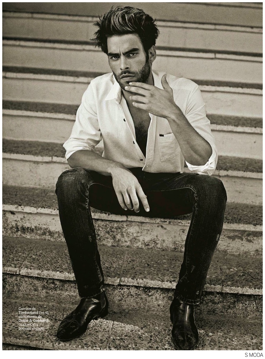 Jon Kortajarena Plays a Cowboy for S Moda Cover Story – The Fashionisto