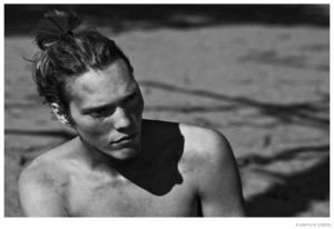 Lane Davis Hits the Beach with Martin Petersson | The Fashionisto