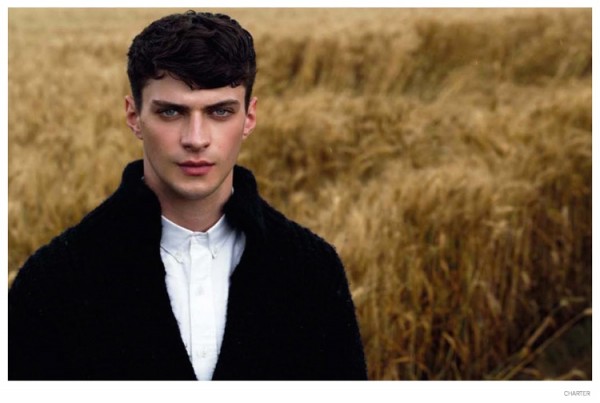 Matthew Bell Models Fall Fashions for Charter September 2014 Cover ...
