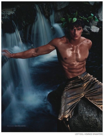 Matthew Terry Covers L'Officiel Hommes Singapore Fall/Winter 2014 Issue ...