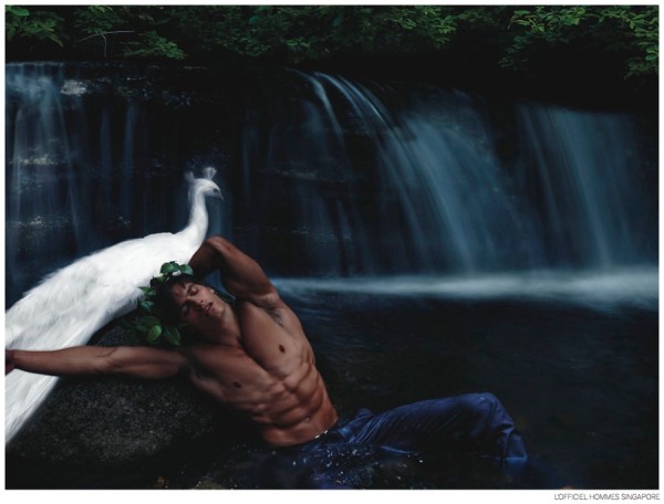 Matthew Terry Covers L'Officiel Hommes Singapore Fall/Winter 2014 Issue ...