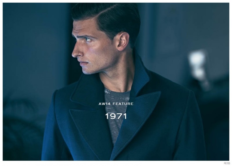 Tom Warren Models Modern Essentials for Reiss 1971 Capsule Collection ...