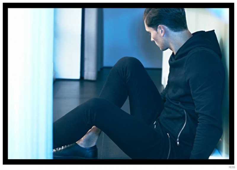 Tom Warren Models Modern Essentials for Reiss 1971 Capsule Collection ...