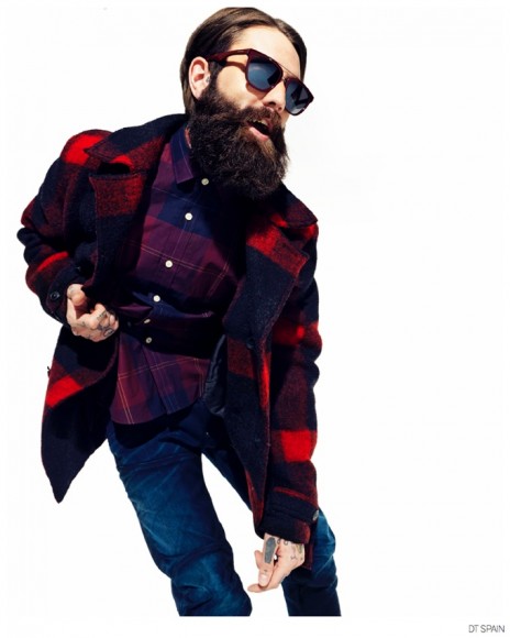 Ricki Hall Delivers High Energy Fall Fashion Shoot for DT Spain – The ...