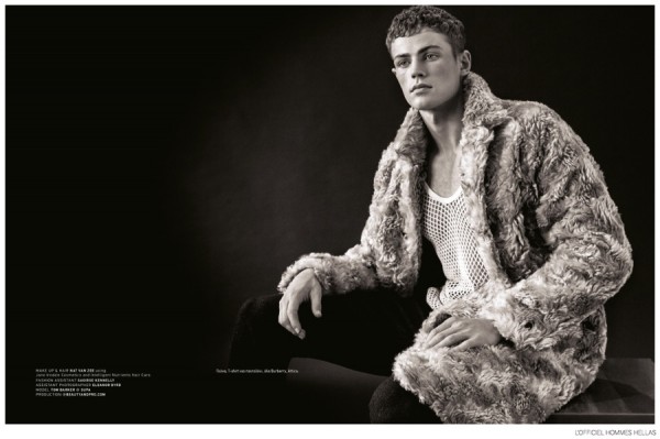 Tom Barker Models Playful Fashions for L’Officiel Hommes Hellas – The ...