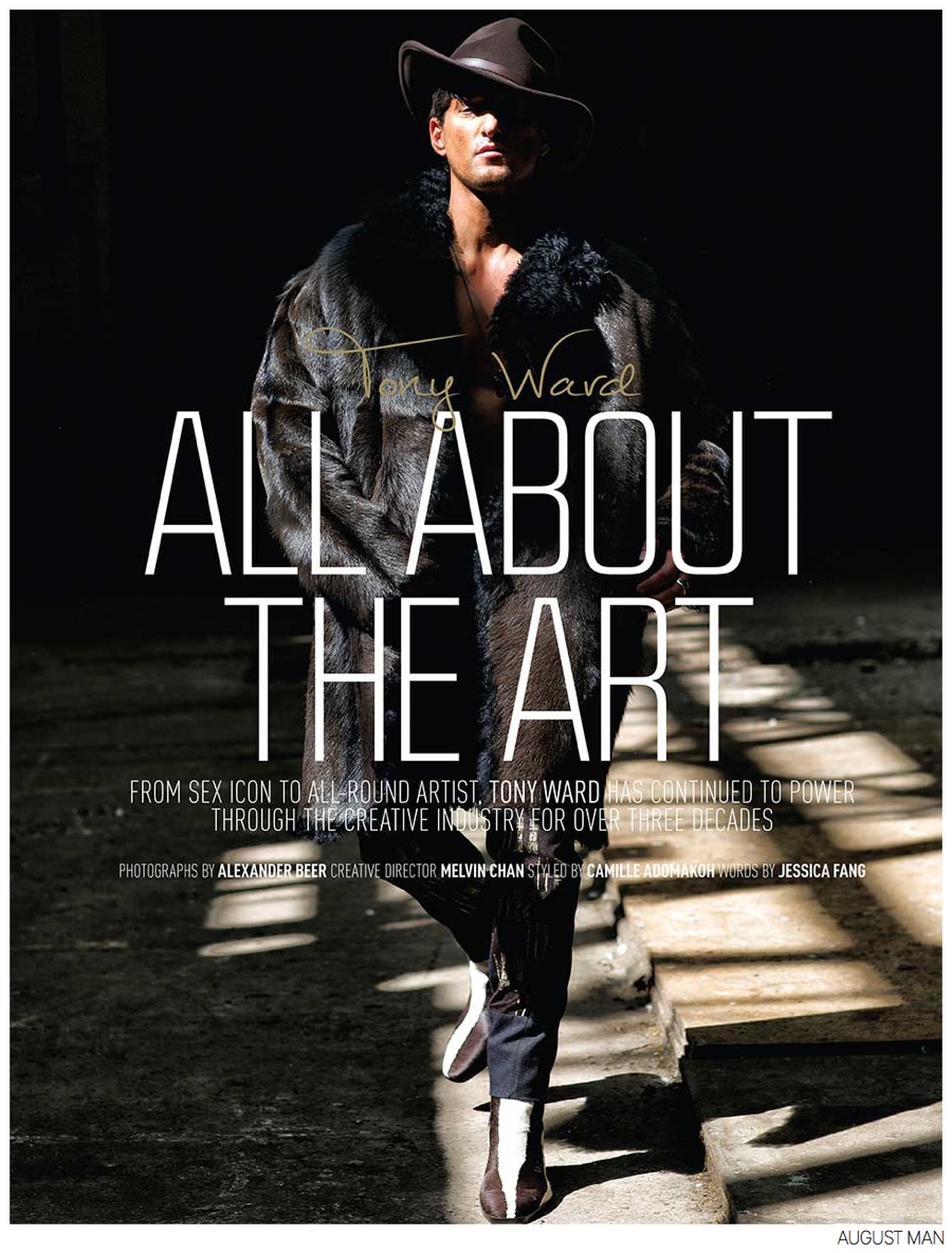 Tony Ward Models Western Styles for August Man Fashion Editorial – The ...
