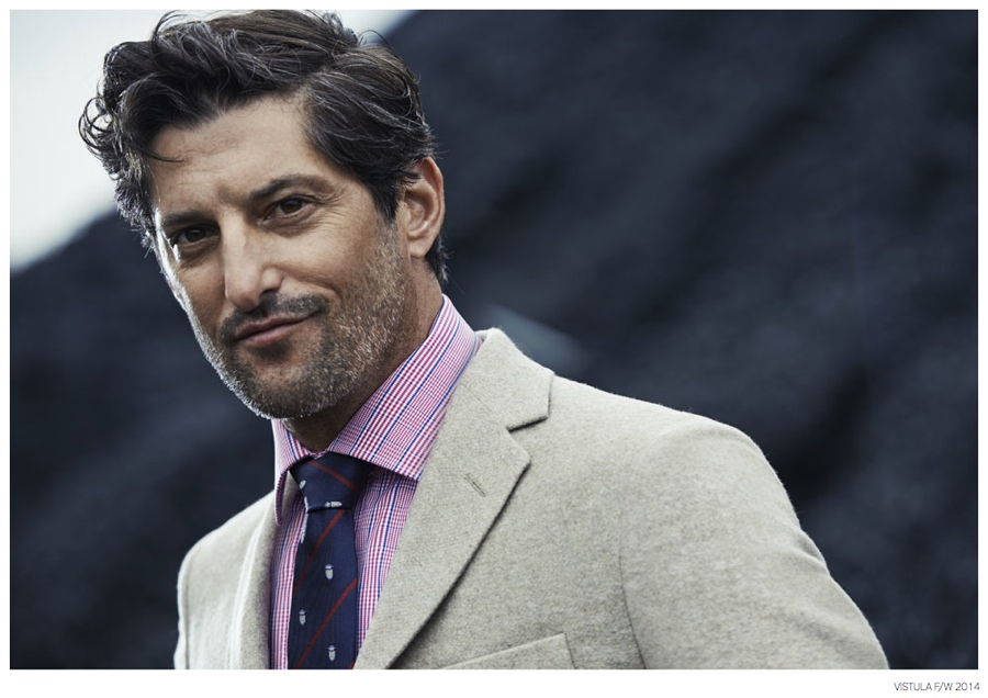 Tony Ward Dons Eclectic Styles for Vistula Fall/Winter 2014 Campaign ...