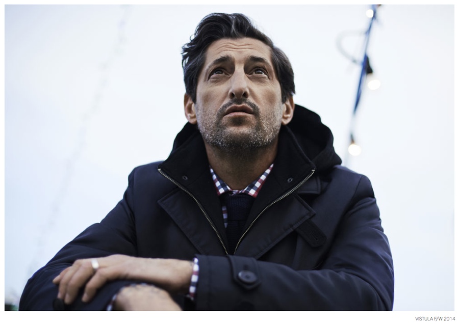 Tony Ward Dons Eclectic Styles for Vistula Fall/Winter 2014 Campaign ...