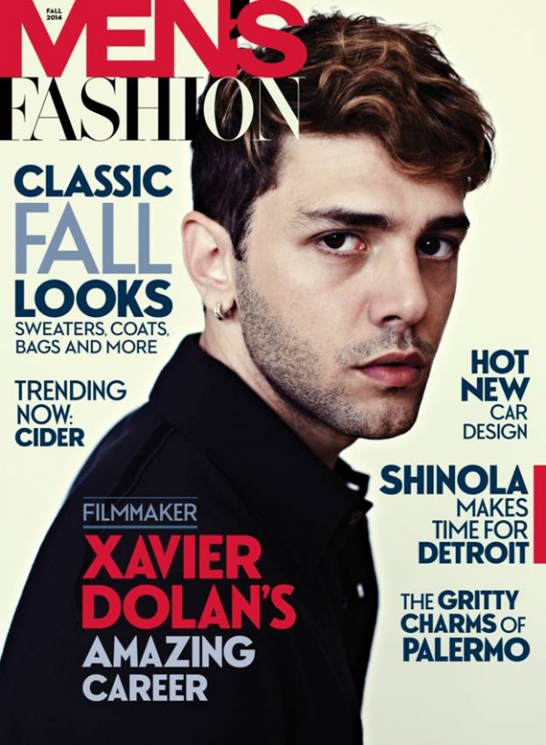 Xavier Dolan Covers Men’s Fashion Fall 2014 Issue – The Fashionisto