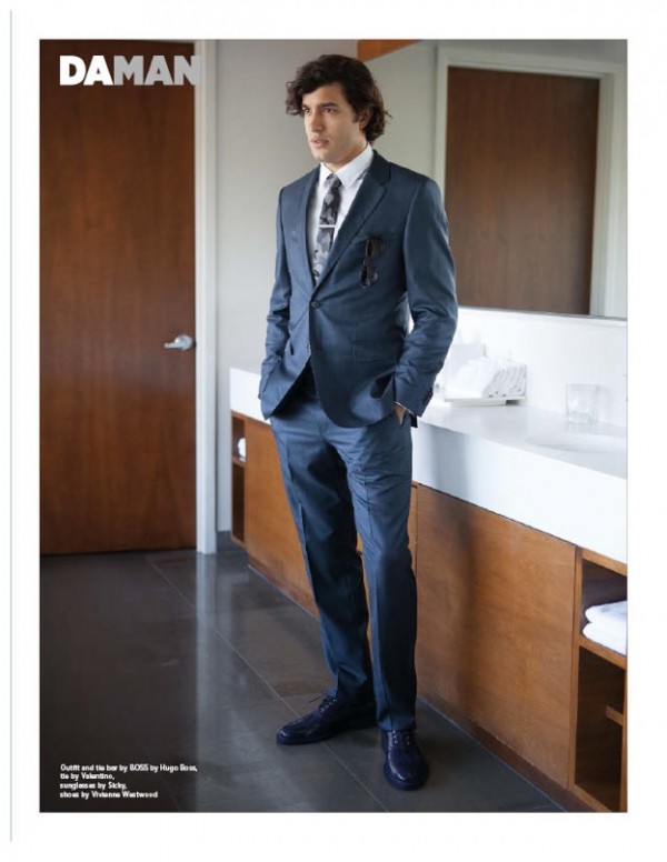 Alexander Koch Dons Suits for Da Man Photo Shoot – The Fashionisto