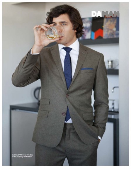 Alexander Koch Dons Suits for Da Man Photo Shoot – The Fashionisto