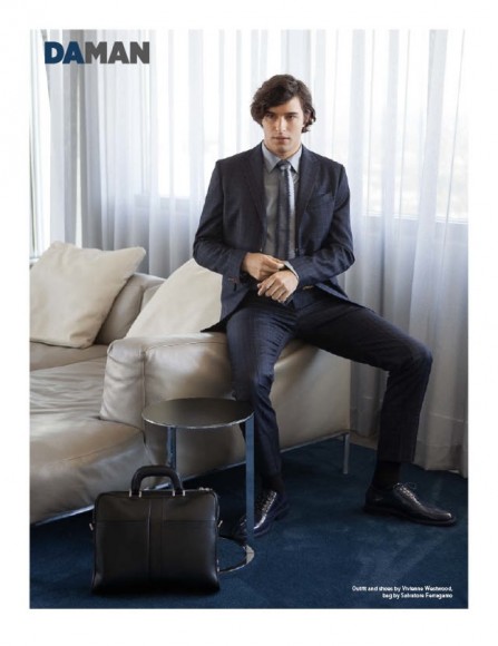 Alexander Koch Dons Suits for Da Man Photo Shoot – The Fashionisto