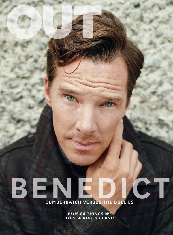 Benedict Cumberbatch Covers OUT November 2014 Issue – The Fashionisto