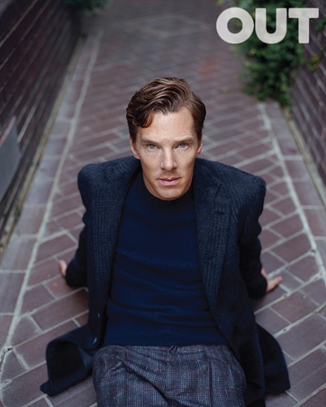 Benedict Cumberbatch Covers OUT November 2014 Issue – The Fashionisto