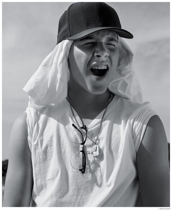 Brooklyn Beckham Models Youthful Fashions for T Magazine Photo Shoot ...