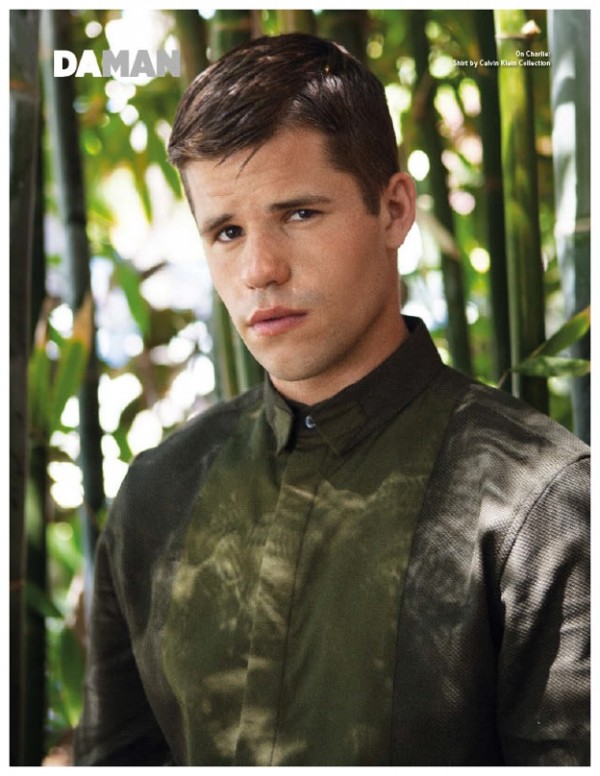 Charlie & Max Carver Star in ‘Double Trouble’ Photo Shoot for Da Man ...