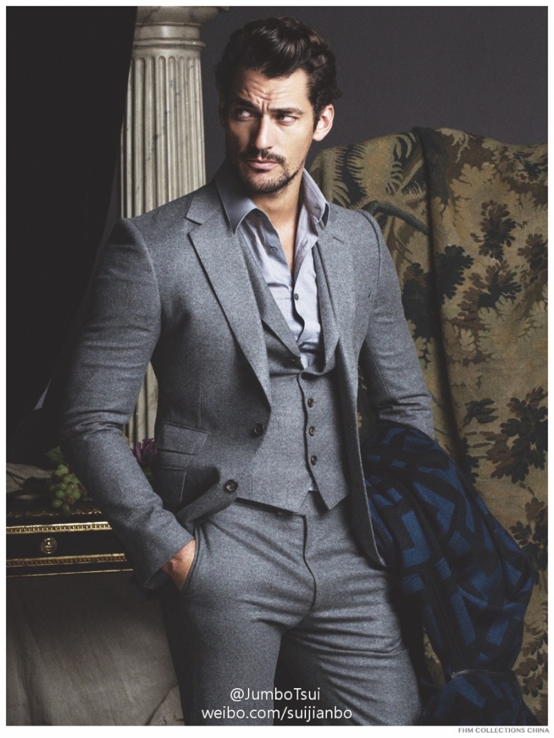 David Gandy Covers FHM Collection China Fall/Winter 2014 Issue – The ...