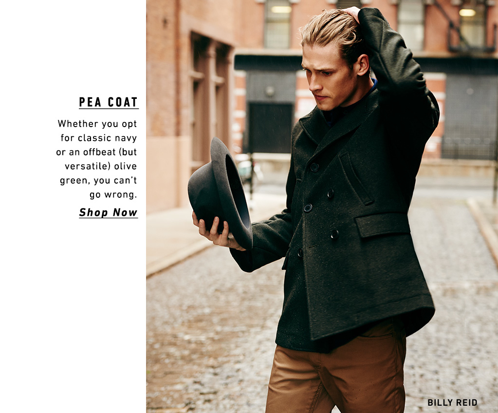 Joel Meacock Models Fall Outerwear for East Dane – The Fashionisto