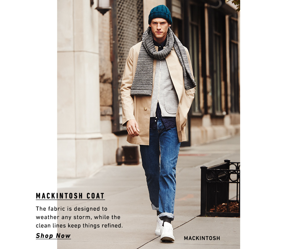 Joel Meacock Models Fall Outerwear for East Dane – The Fashionisto