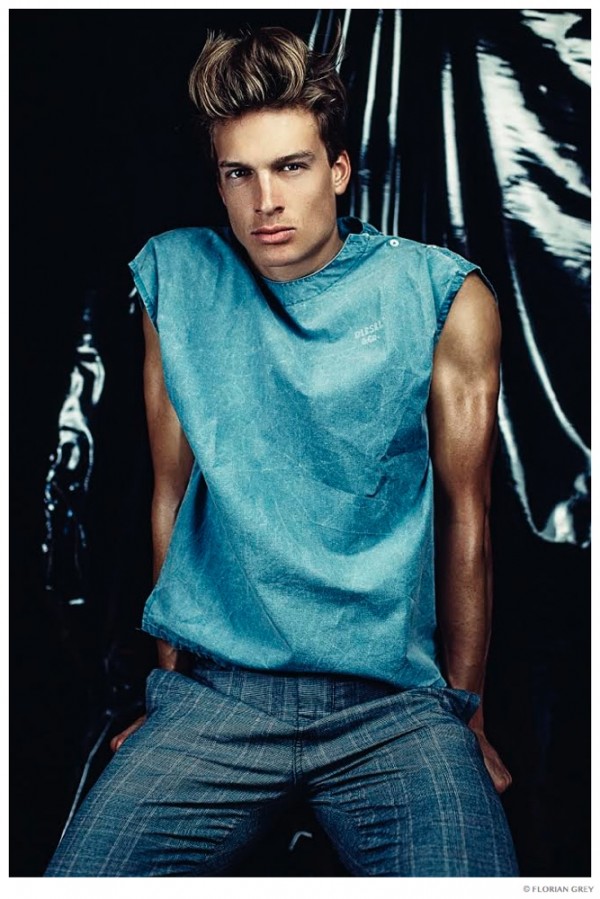 Ragazzi: Felix Reimers Poses for Images by Florian Grey – The Fashionisto