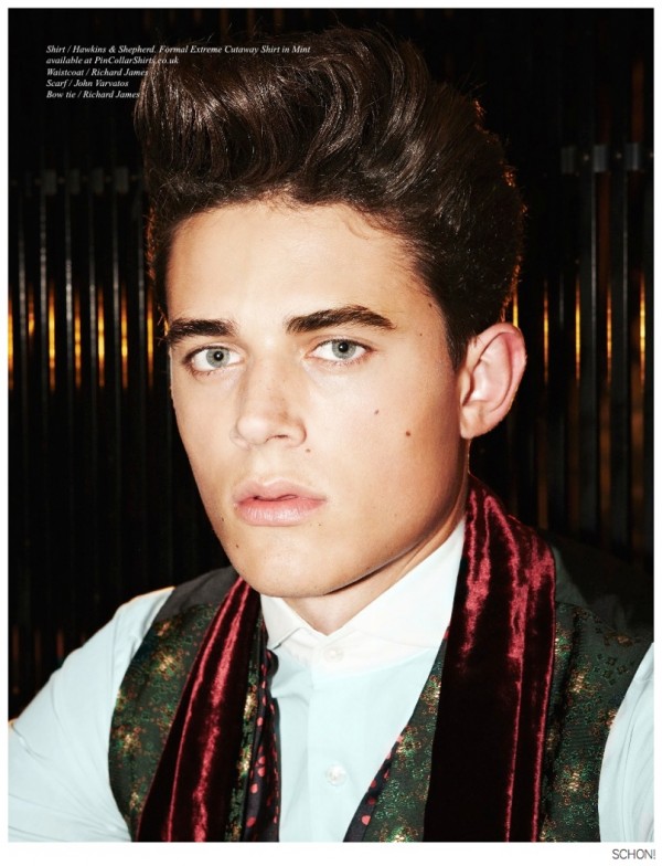 George Elliott is Dressed to Impress for Schön! – The Fashionisto