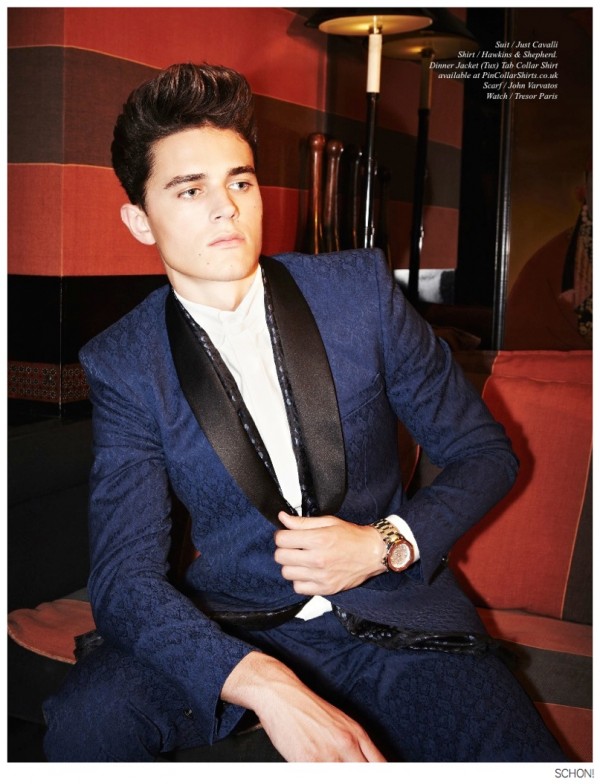 George Elliott is Dressed to Impress for Schön! – The Fashionisto