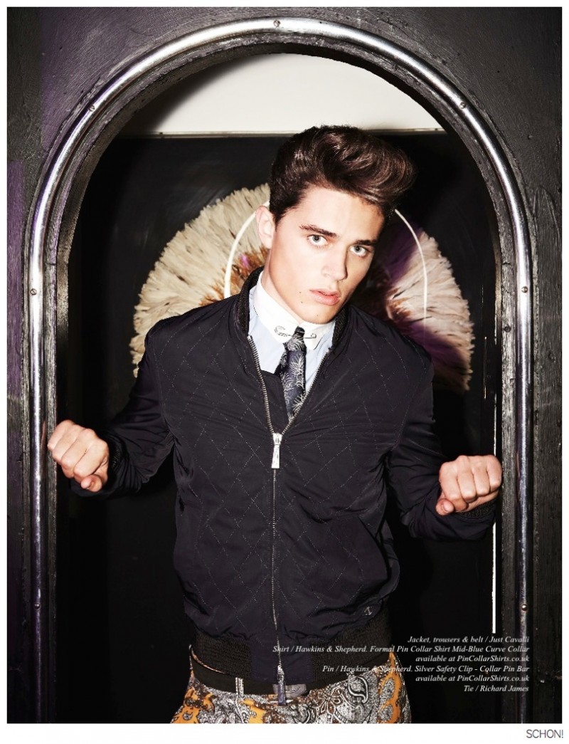 George Elliott is Dressed to Impress for Schön! – The Fashionisto