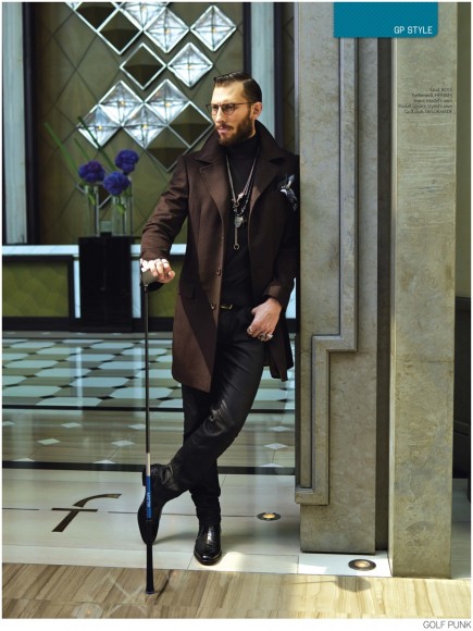 Trevor Cross Channels 70s Style for Golf Punk Magazine – The Fashionisto