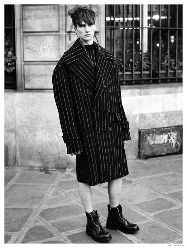 Gryphon O’Shea Models Eclectic Designer Styles for The Greatest – The ...