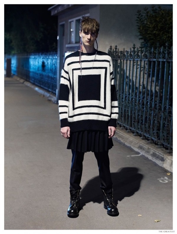 Gryphon O’Shea Models Eclectic Designer Styles for The Greatest – The ...