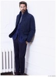 Mark Vanderloo Models Winter 2014 Suits + Sportswear for H.E. by Mango ...
