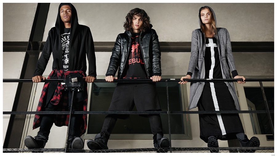 H&M Divided Celebrates Grunge Rock Fashions – The Fashionisto