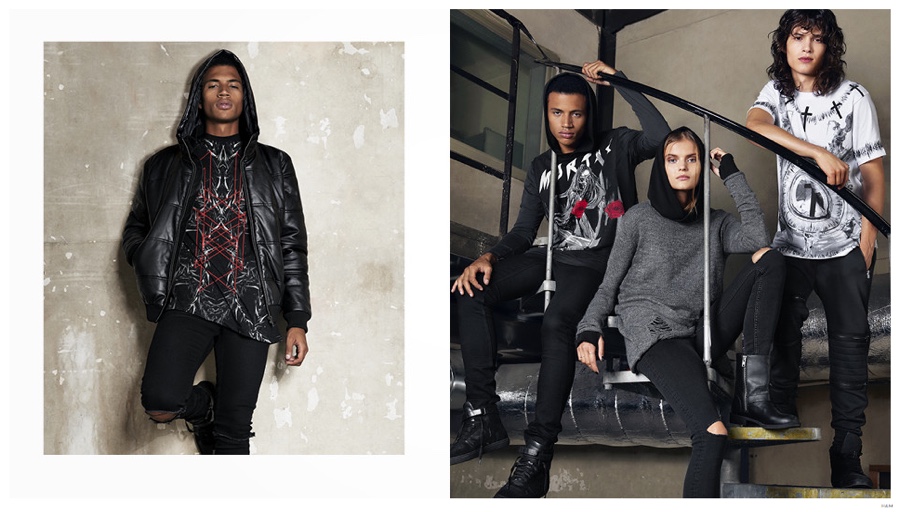 H&M Divided Celebrates Grunge Rock Fashions – The Fashionisto