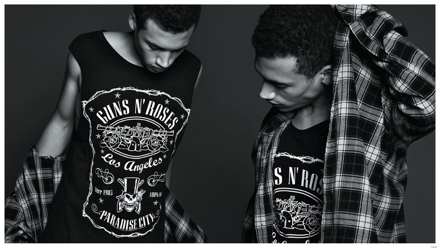 H&M Divided Celebrates Grunge Rock Fashions – The Fashionisto